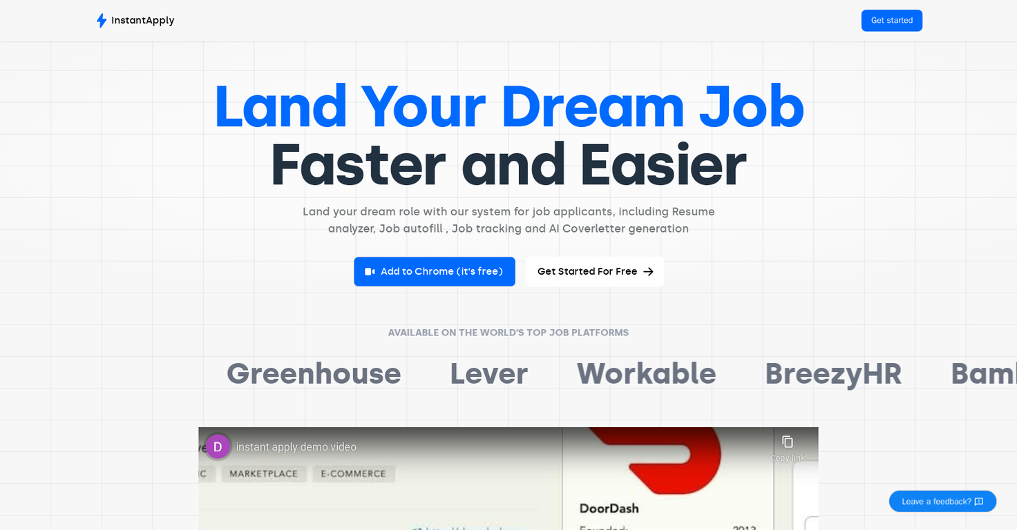 Instantapply - Proaitools