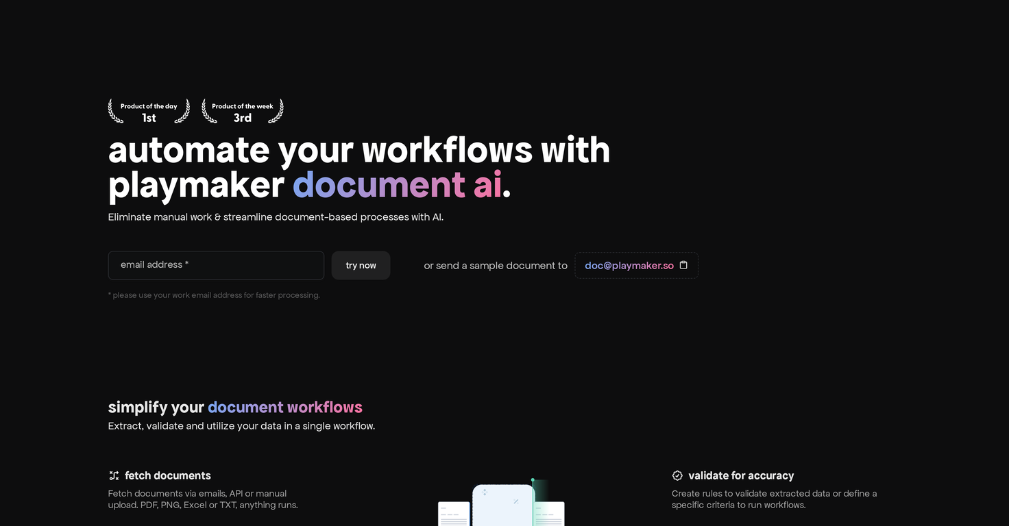 Document AI by Playmaker - Proaitools