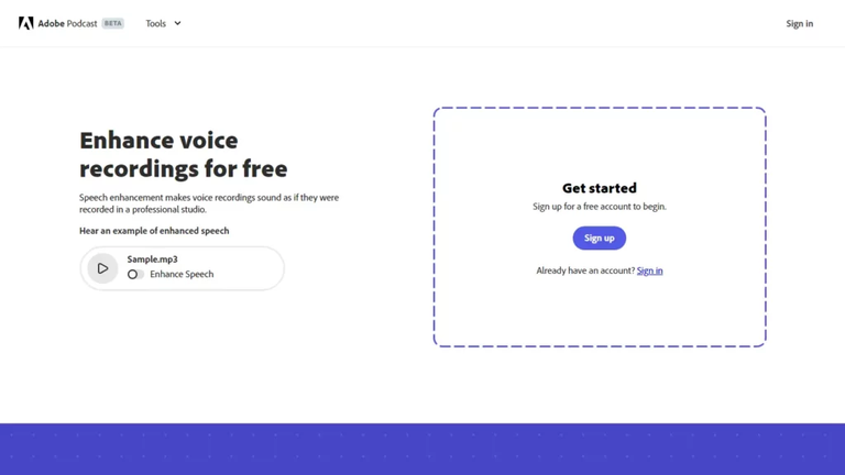 Adobe Enhance Speech - Proaitools