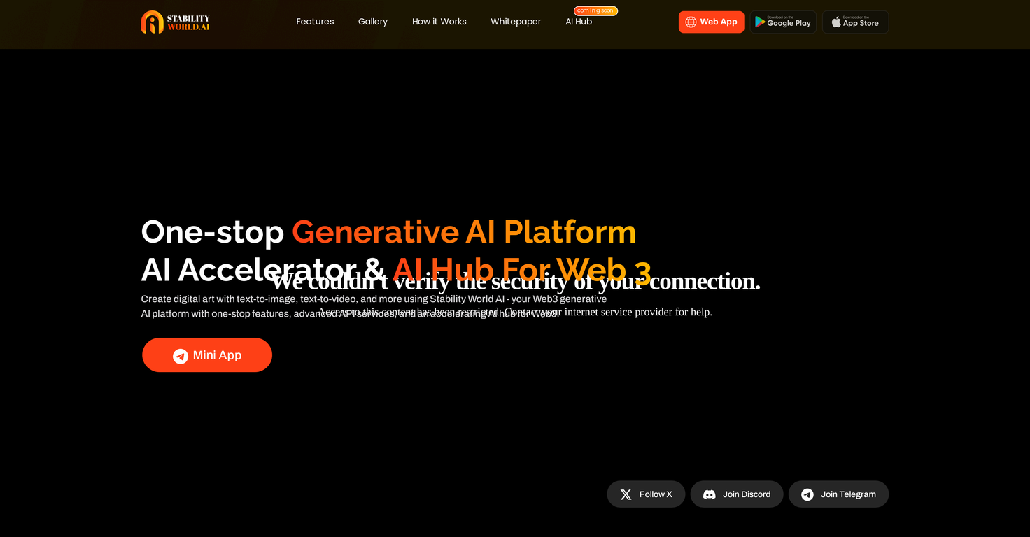 Stability World AI: Generative AI Platform for Text-to-Image, Video & More - Proaitools