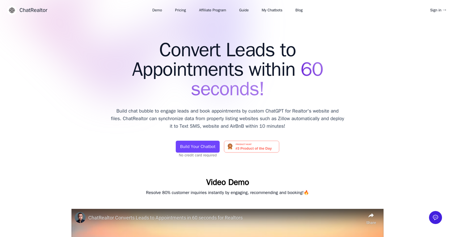 ChatRealtor - Proaitools