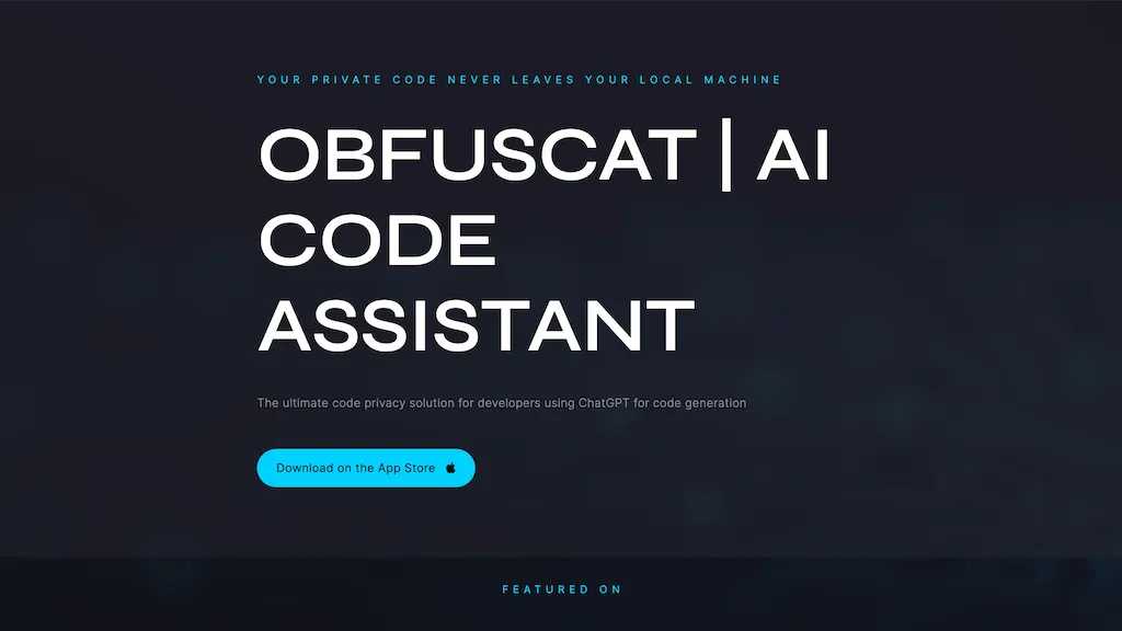 Protect Your Code with Obfuscat: AI-Powered Code Security - Proaitools