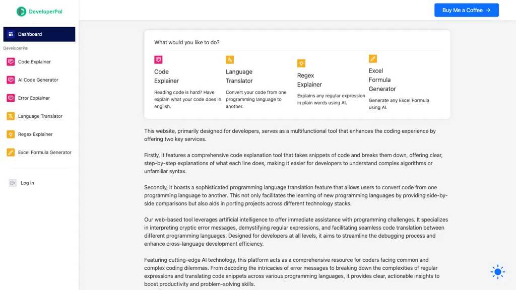 Code Explainer: Simplify Your Coding Journey with DeveloperPal - Proaitools