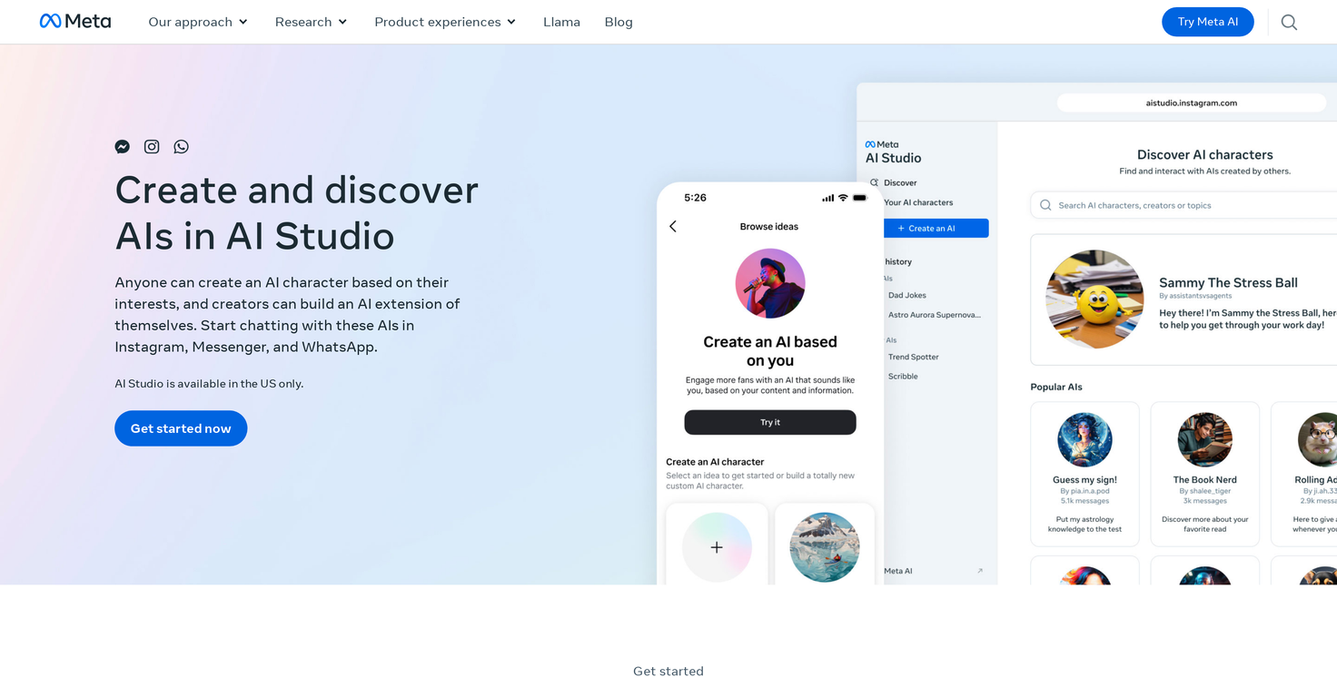 Create Personalized AI Characters with ChatGPT AI Studio - Proaitools