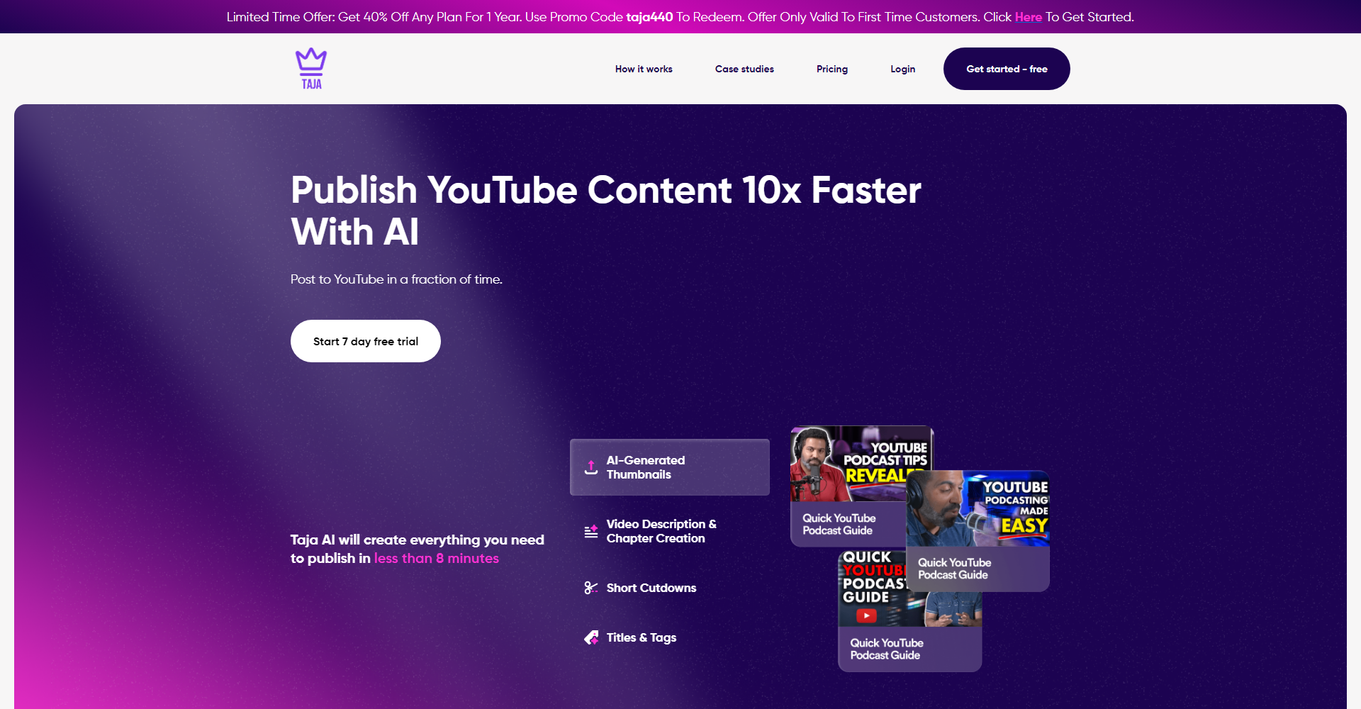 Boost YouTube Views with Taja AI: AI-Powered Metadata Tool - Proaitools