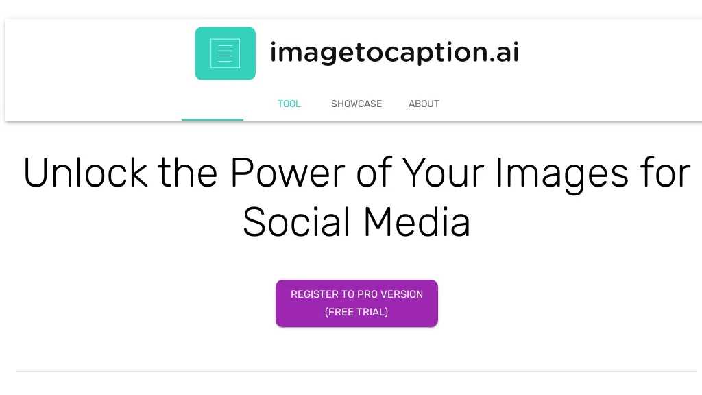 ImagetoCaption AI: Generate Captivating Social Media Captions in Seconds - Proaitools