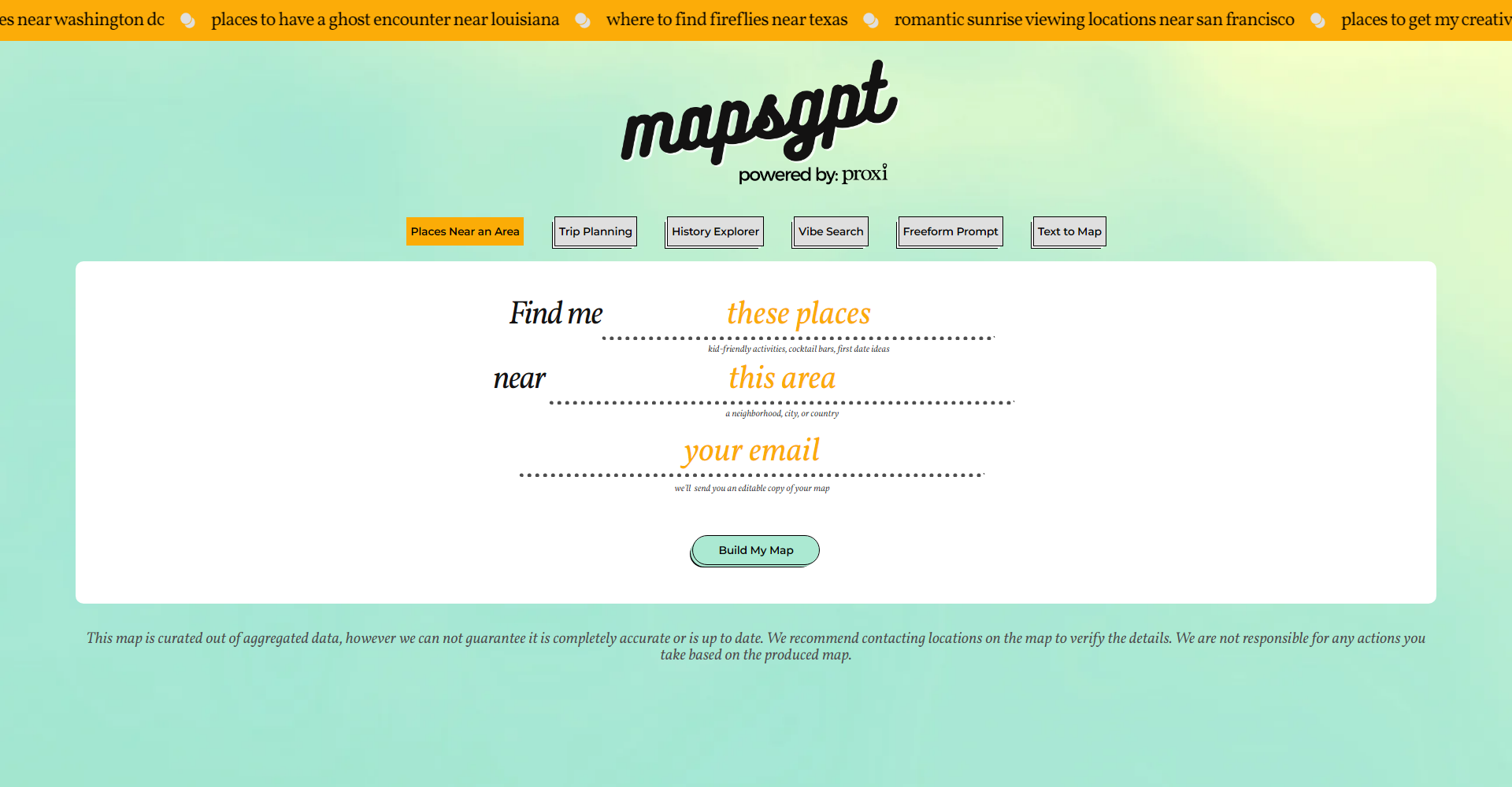 Create Custom Maps Easily with Maps GPT AI - Proaitools