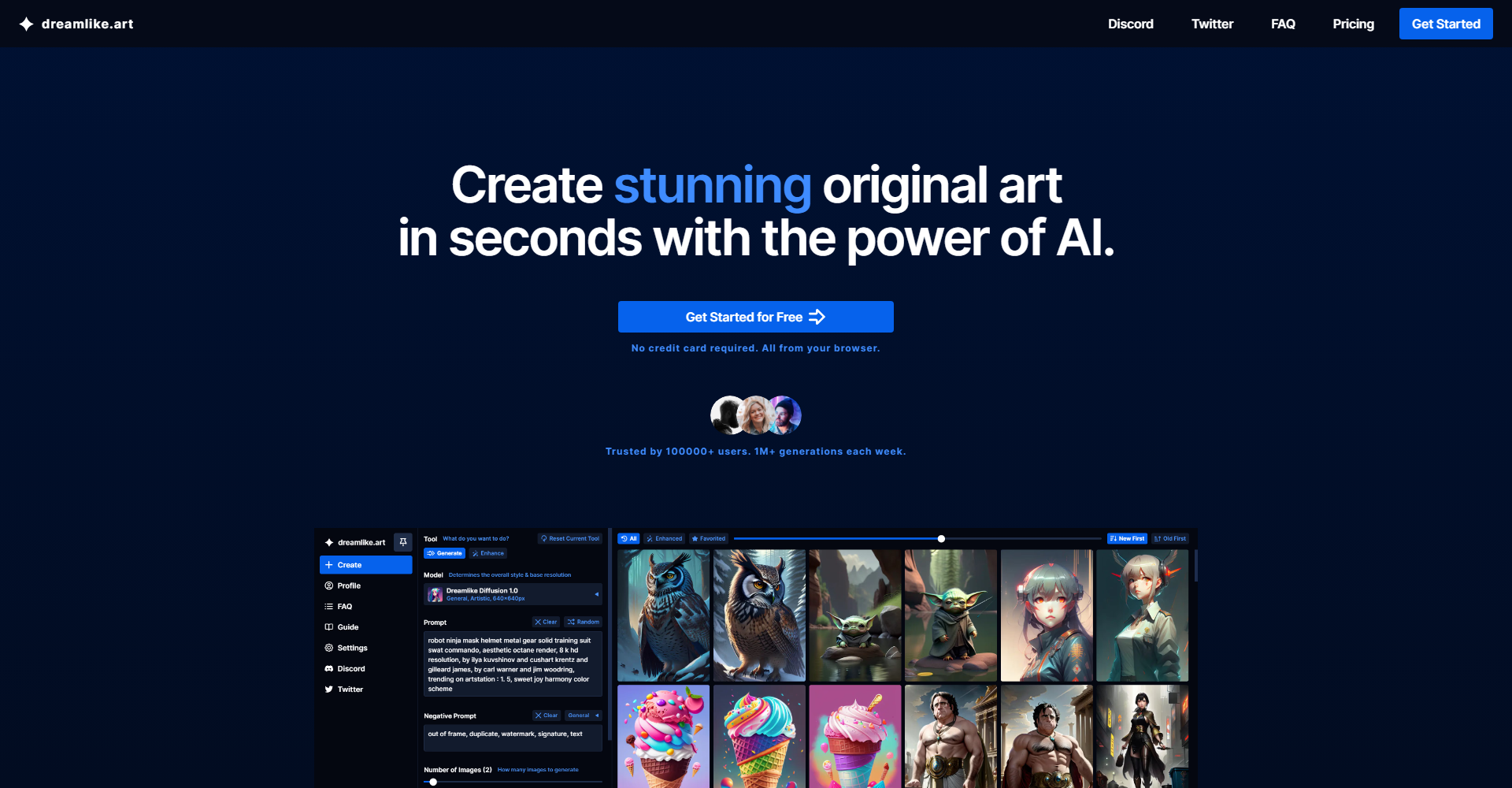 Free AI Art Generator | Upscale & Create Images with Dreamlike Tech - Proaitools