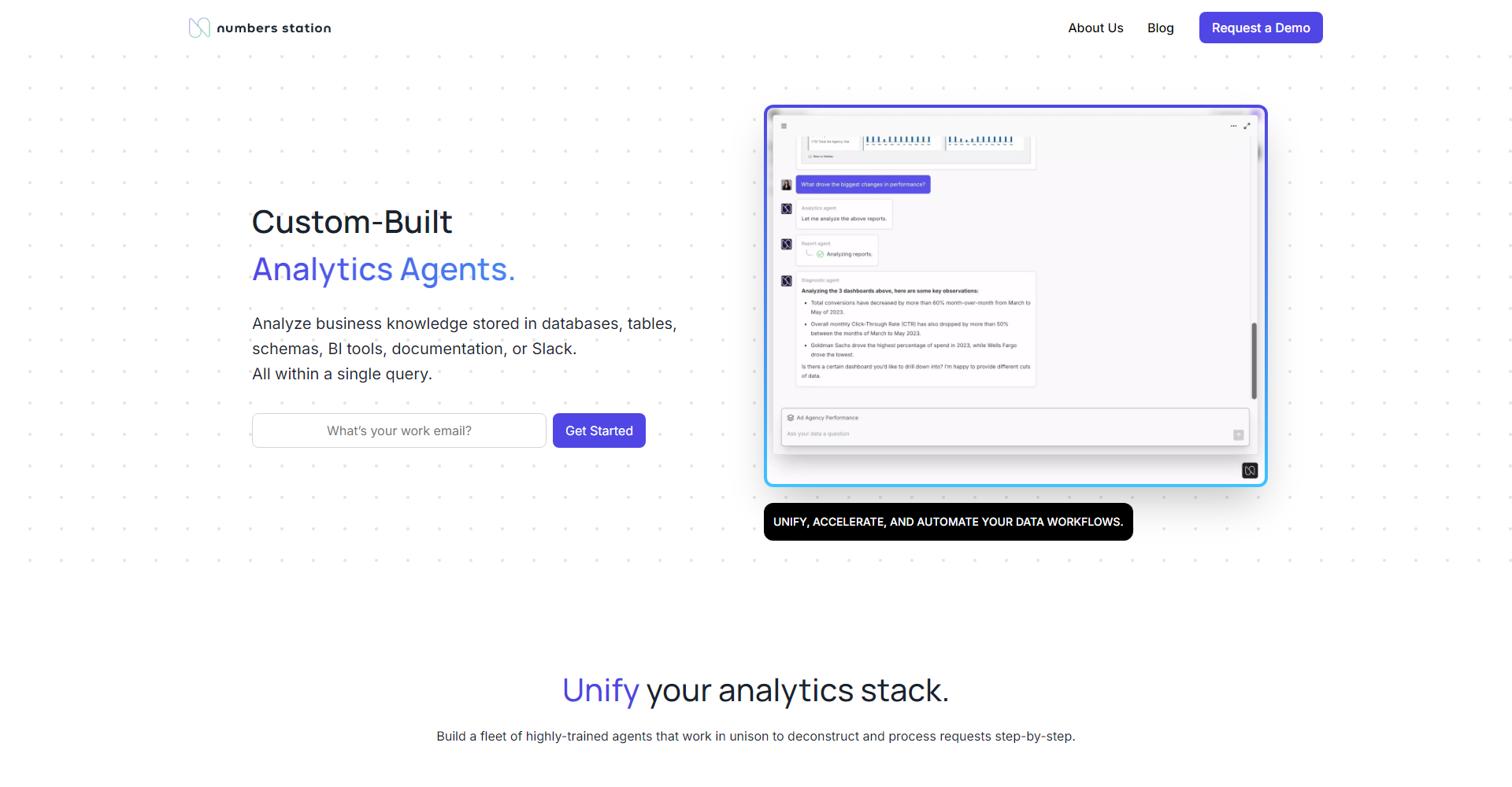 Numbers Station: AI-Powered Data Analytics for Real-Time Insights ...