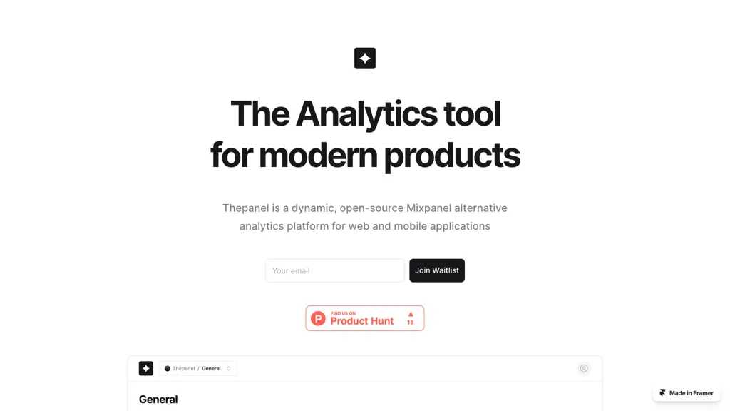 ThePanel: Real-Time Analytics for Web & Mobile Apps | AI-Powered Insights - Proaitools