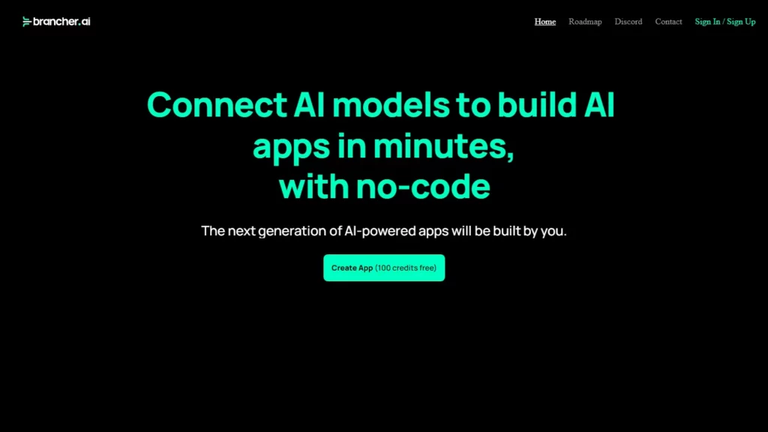 Build & Share AI Apps Without Code | Brancher.ai - Proaitools