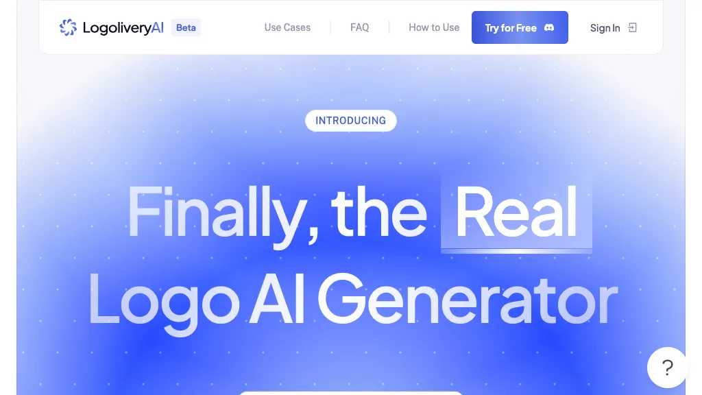Free AI Logo Generator | Create Stunning Logos with LogoliveryAI - Proaitools
