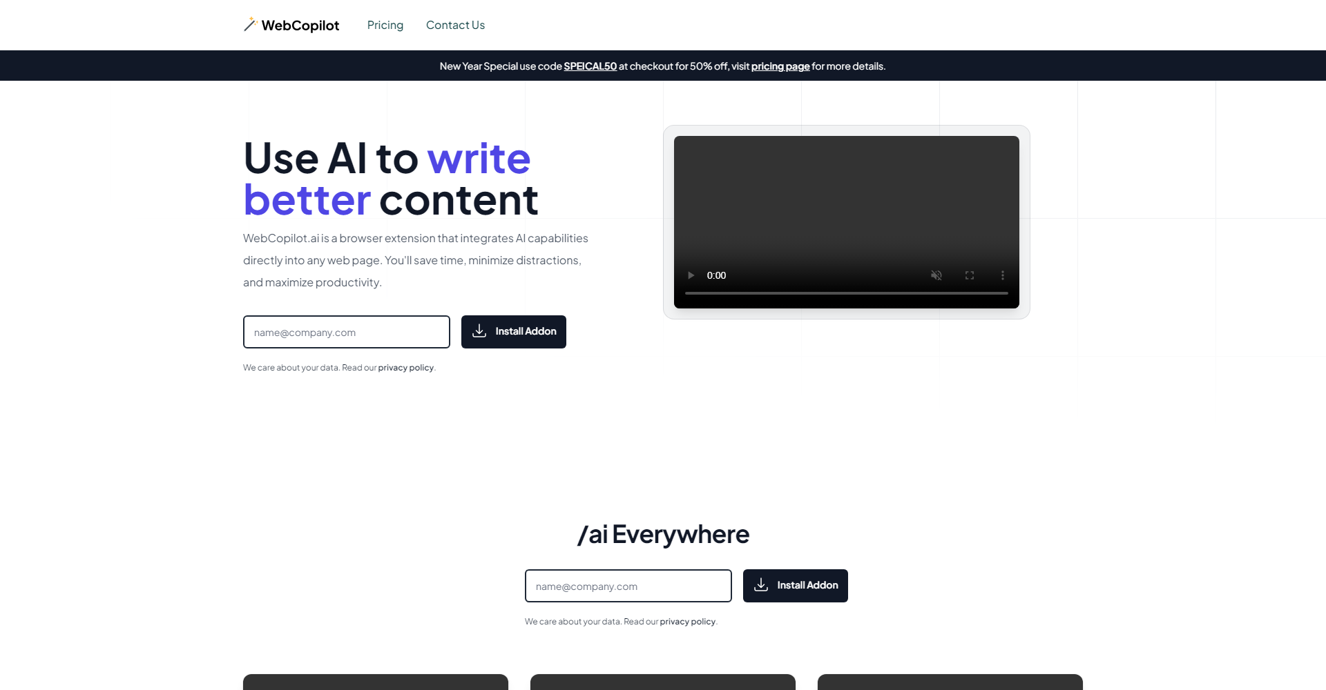 WebCopilot.ai: Streamline Your Web Browsing with AI - Proaitools