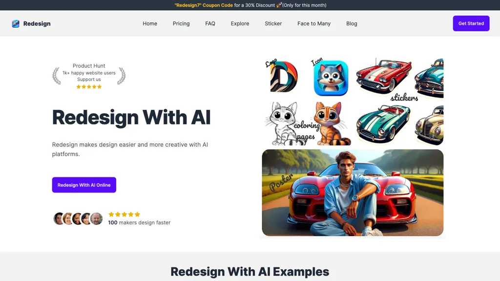 Redesign AI: Easy & Accessible AI Design Tool | Generate Logos, Icons, & More - Proaitools