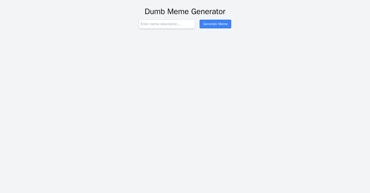 Dumb Meme Generator: Create Hilarious AI Memes Effortlessly - Proaitools