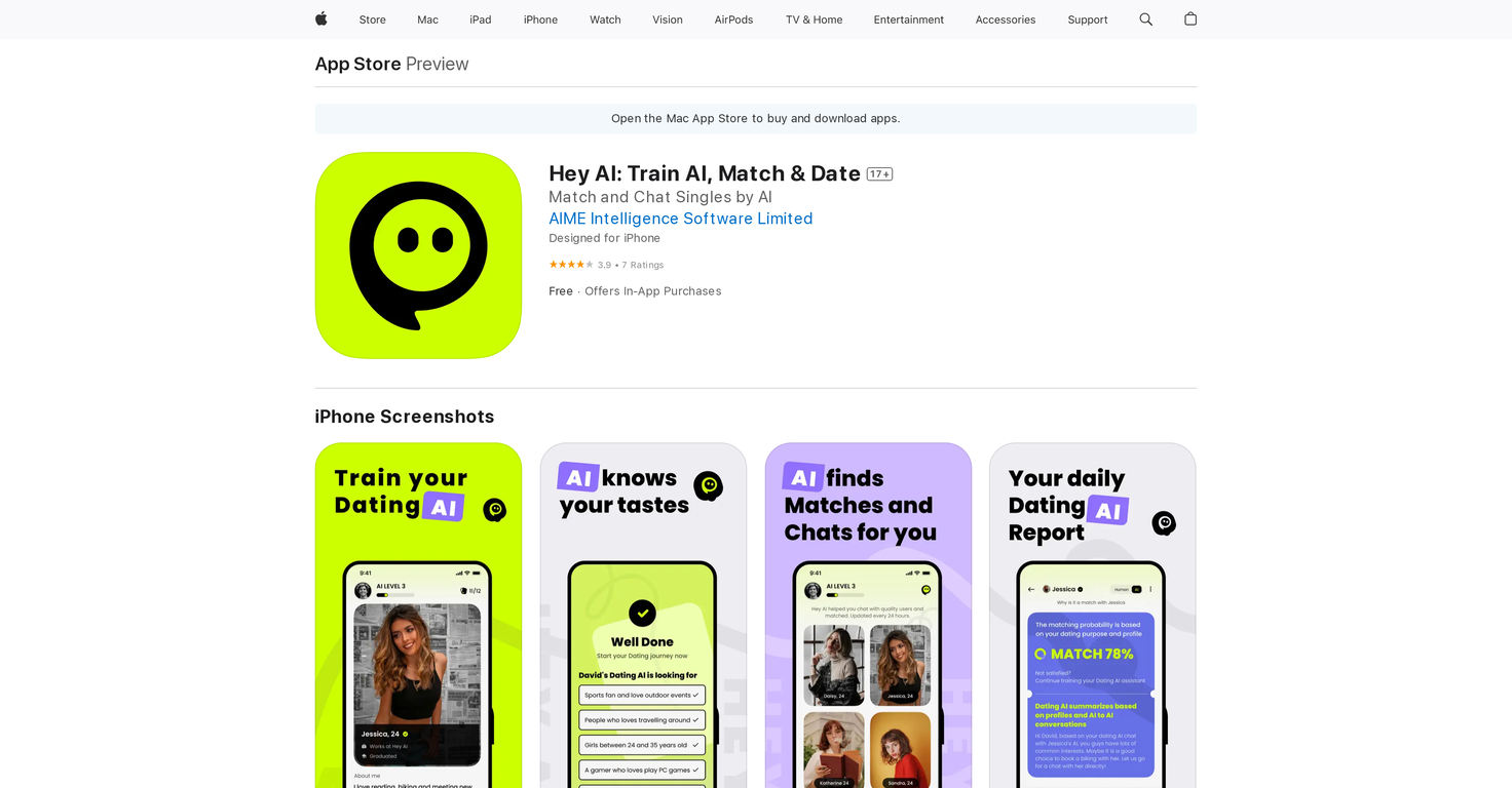 Hey AI: AI-Powered Dating for Personalized Matches & Engaging ...