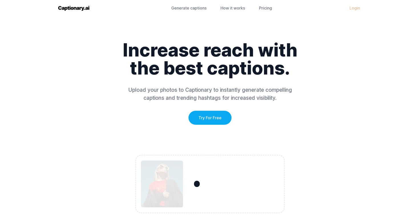 Boost Your Photo Reach with AI-Powered Captions & Hashtags | Captionary - Proaitools