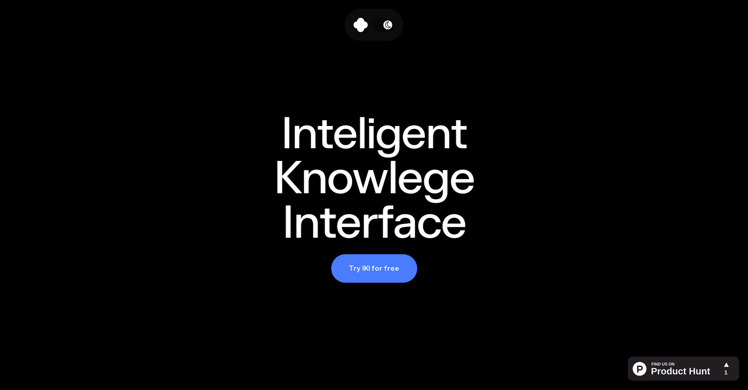 IKI AI: Streamline Information Management with Intelligent Knowledge Assistance - Proaitools