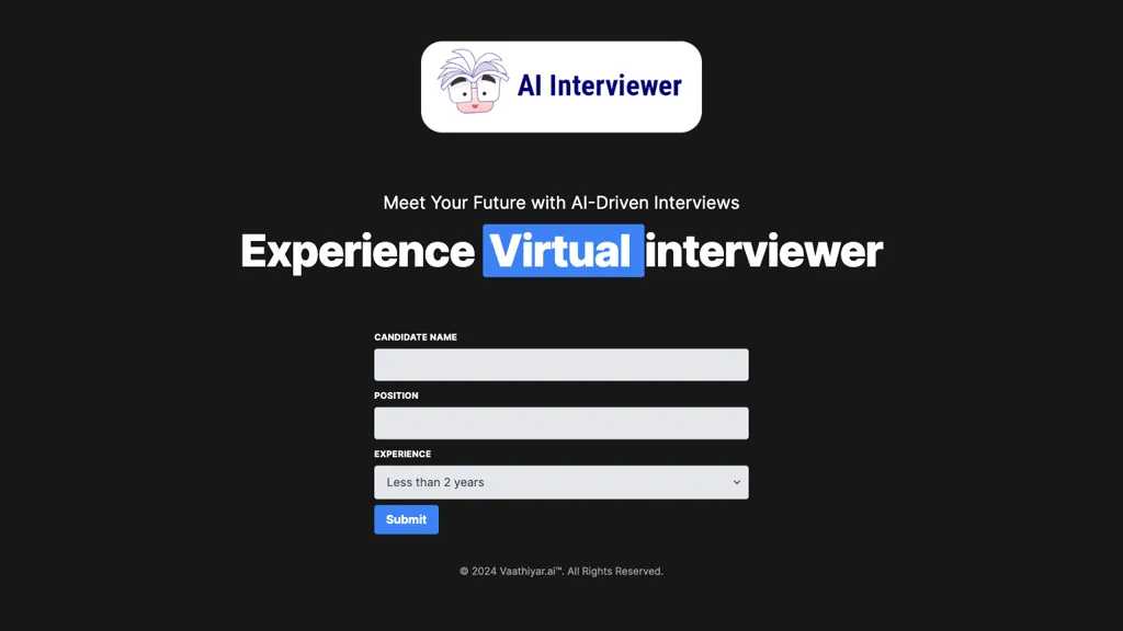 Ace Your Next Interview with AI: Practice & Prepare with vaathiyar.ai - Proaitools