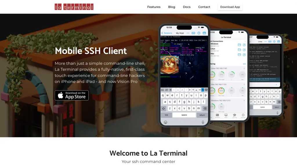 La Terminal: The AI-Powered SSH Client for iOS - Proaitools