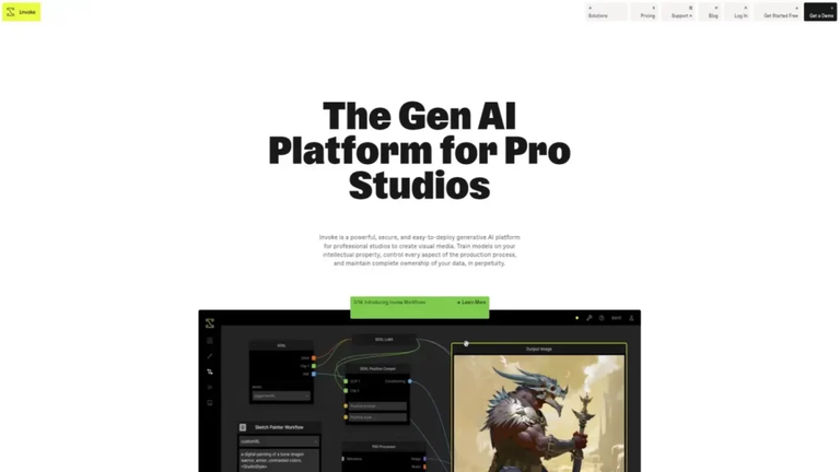 Invoke AI: Secure & User-Friendly Generative AI for Professionals - Proaitools
