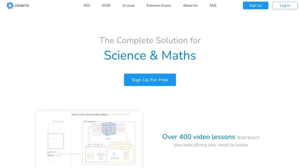 Cognito: GCSE & A-Level Science & Maths AI Learning Tool | Video ...