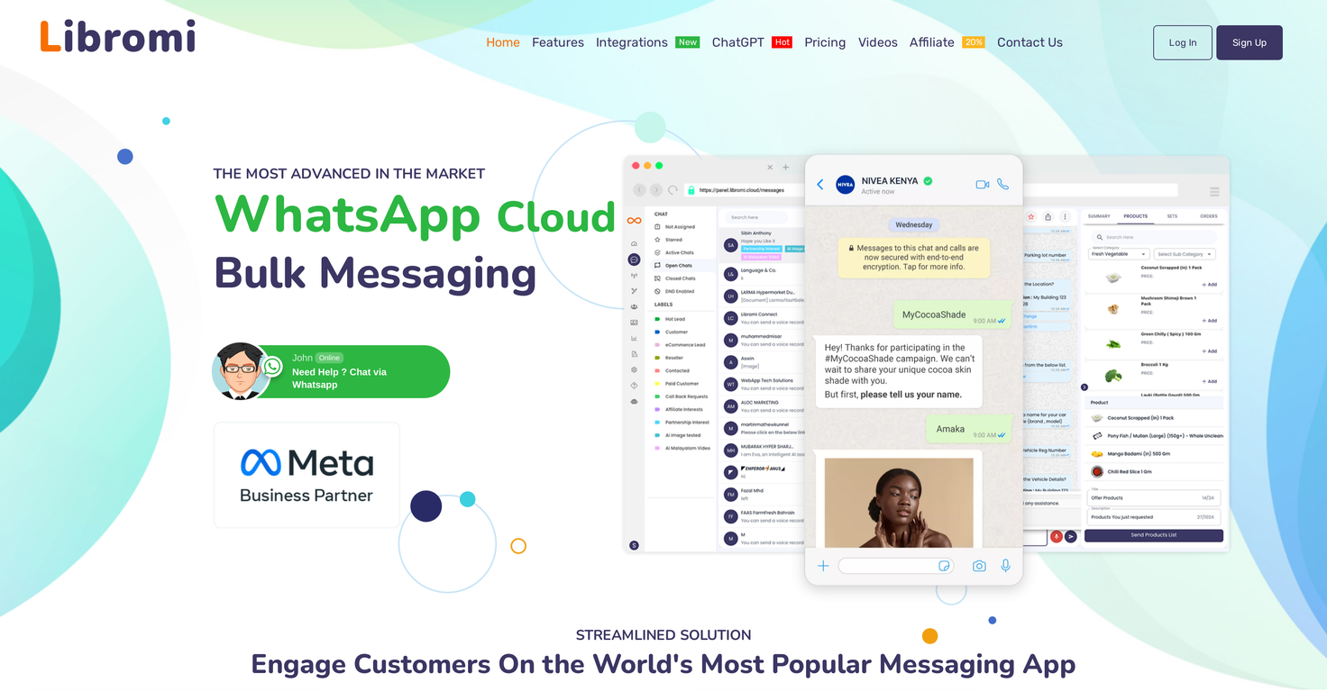 Libromi Connect: AI WhatsApp Chatbot for Sales & Marketing - Proaitools