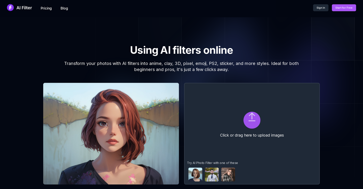 AI Filter: Transform Your Images with AI-Powered Artistic Styles - Proaitools