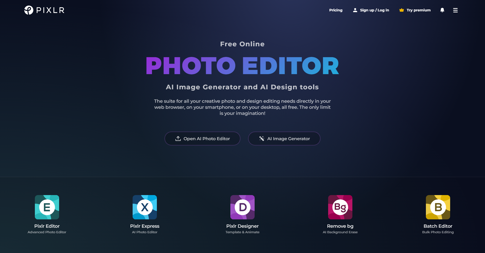 Pixlr: Free Online Photo Editing & Design Suite - Proaitools