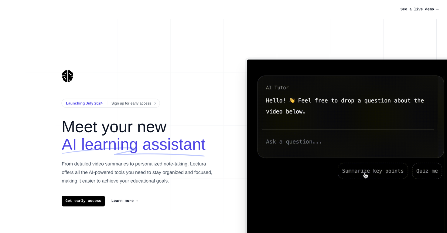 Lectura: Your Personalized AI Learning Assistant - Proaitools