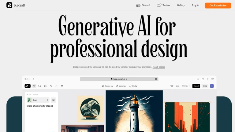 Recraft AI: Free Generative AI Design Platform for Consistent Brand Style - Proaitools