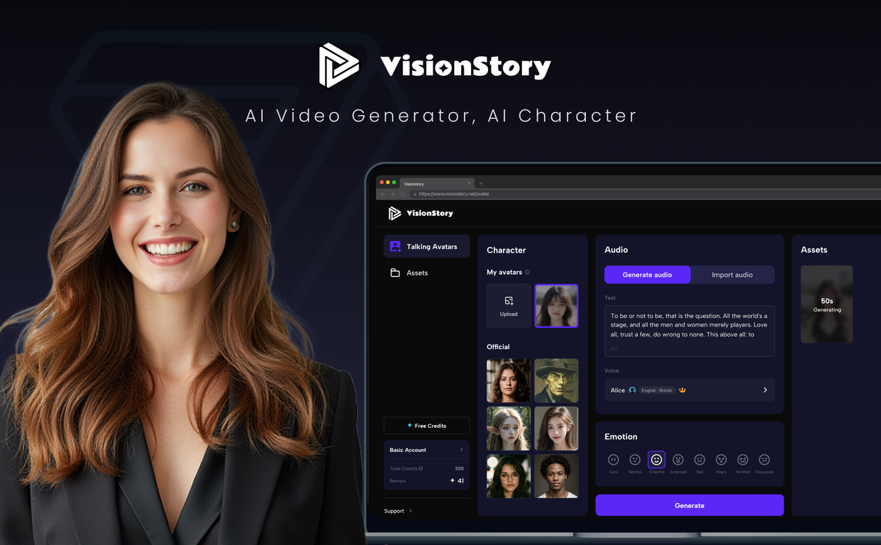 VisionStory AI - Proaitools