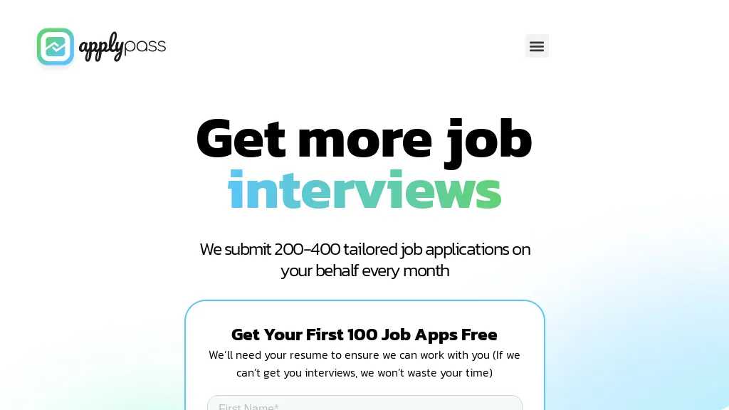 ApplyPass: AI-Powered Job Search Tool | Get More Interviews - Proaitools