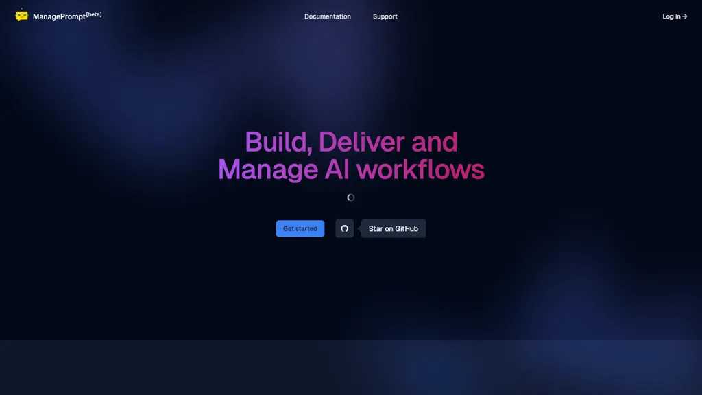 ManagePrompt: Streamline Workflows with AI - Instant Deployment & Customization - Proaitools