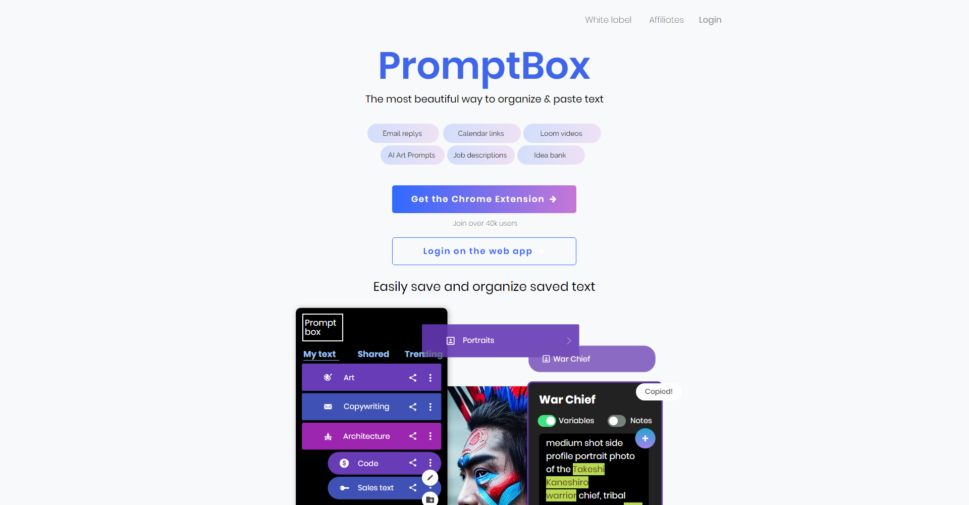 Streamline Text Management with PromptBox AI: Templates, Integrations ...
