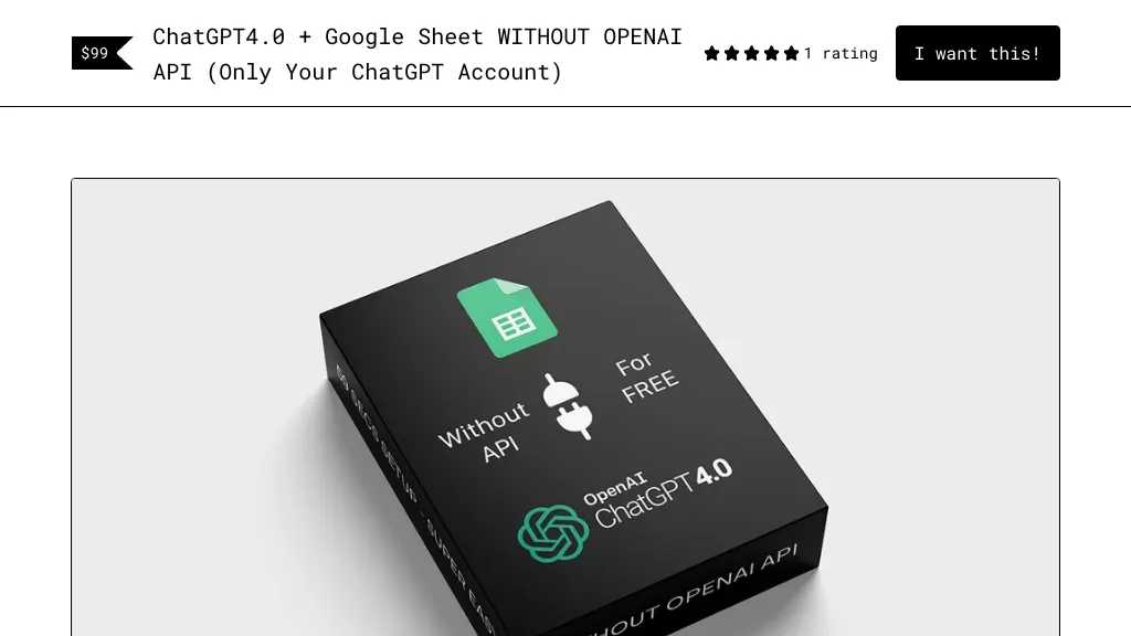 Unlock Data Potential with ChatGPT 4.0 & Google Sheets: JavaScript Tool ...