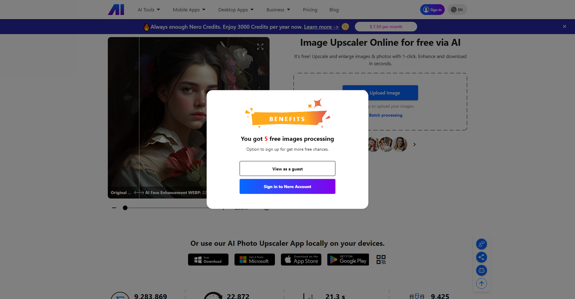 Enhance Images with Nero AI Image Upscaler - Free & Powerful AI Tool - Proaitools