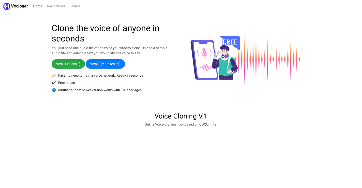 Vocloner - Proaitools