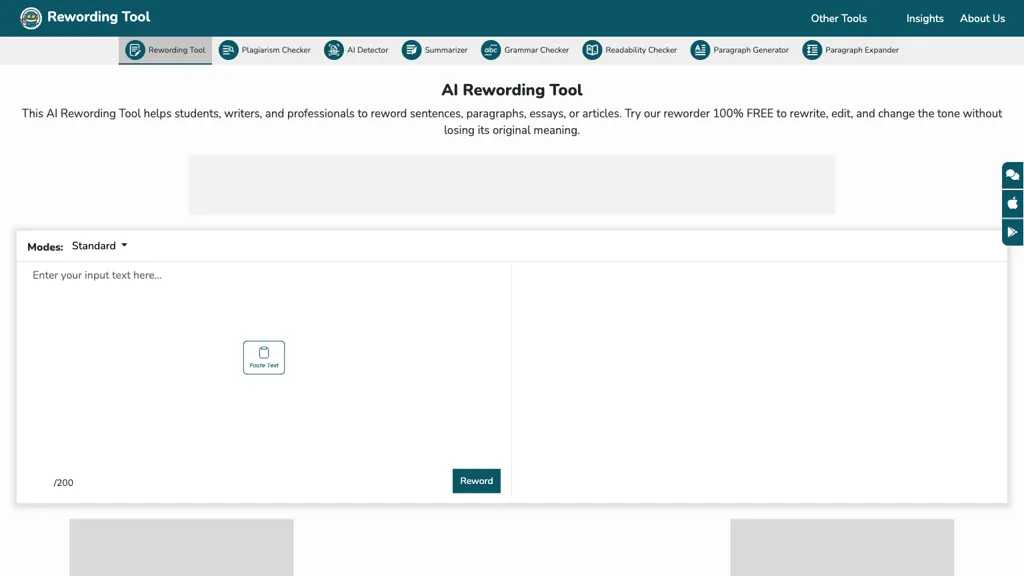 AI Rewording Tool: Rephrase & Enhance Content Effortlessly | Free ...