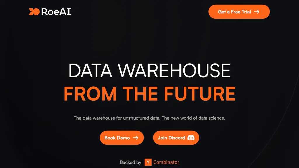 Roe AI: Advanced Unstructured Data Warehouse with AI-Powered Search - Proaitools