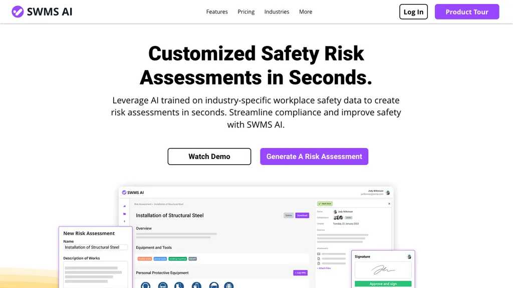 Revolutionize Workplace Safety with SWMS AI | Automate Compliance ...