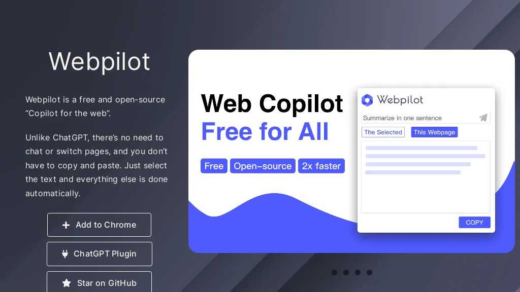 Webpilot: Free & Open-Source Web Scraping Automation | No Chat or Page Switching - Proaitools