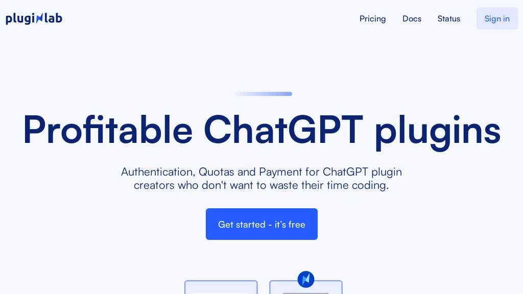 Pluginlab AI: Simplify ChatGPT Plugin Development with Authentication, Payment & More - Proaitools