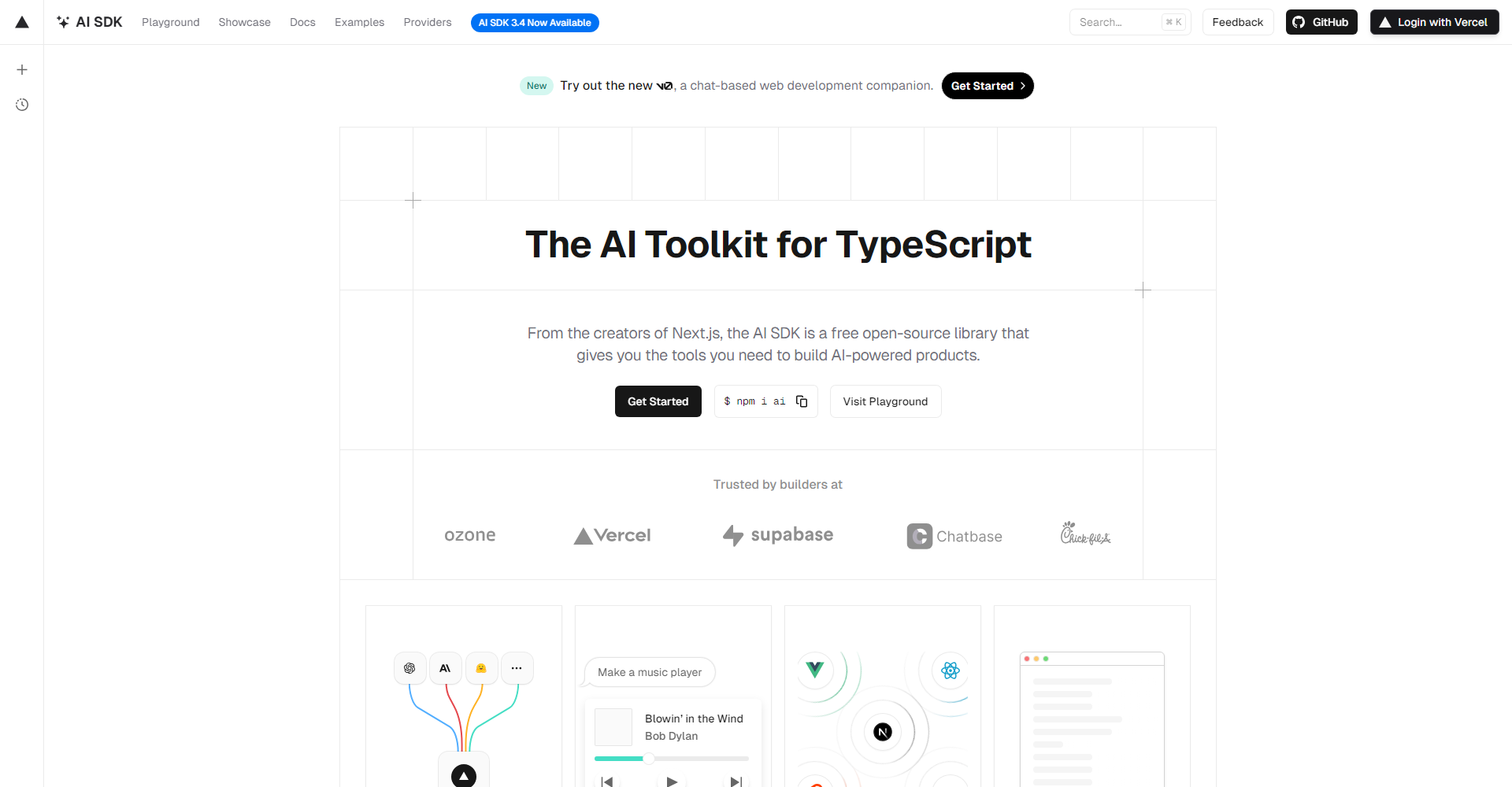 Compare Top AI Models Easily with AI Vercel Playground - Proaitools