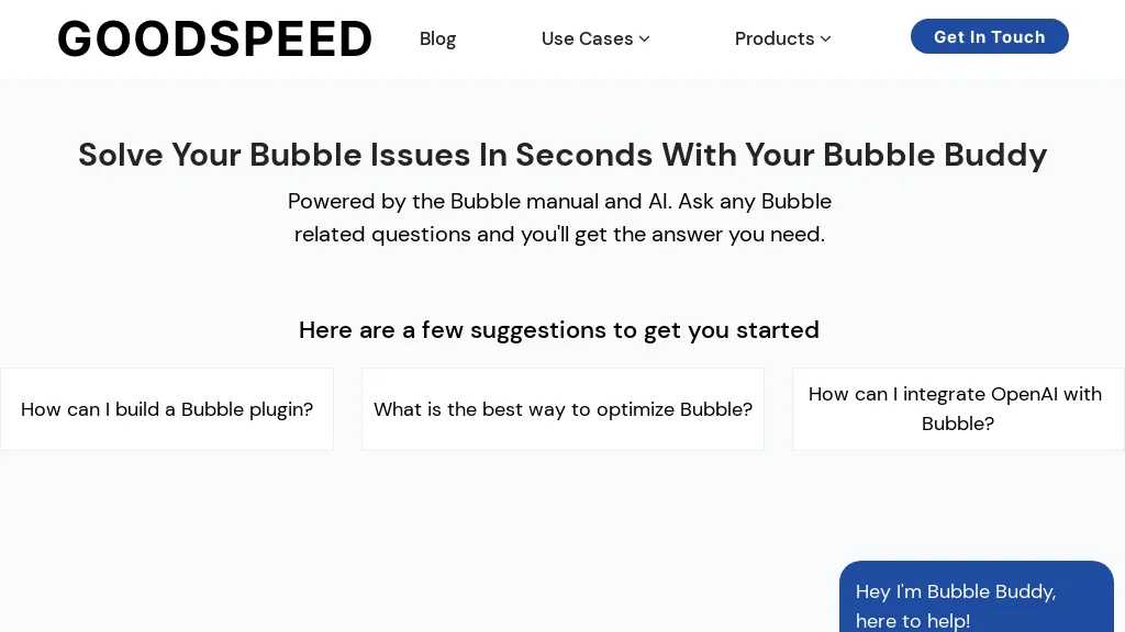 Build No-Code Apps Faster with Bubble Buddy AI Assistant - Proaitools