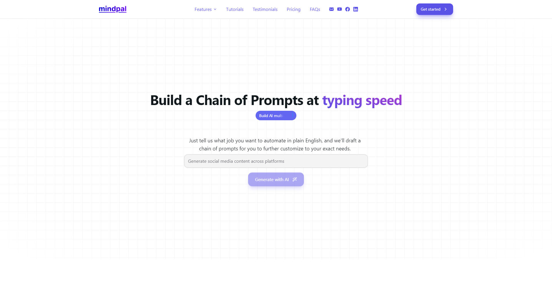 Automate Workflows with Chain of Prompts Builder - Free AI Tool - Proaitools