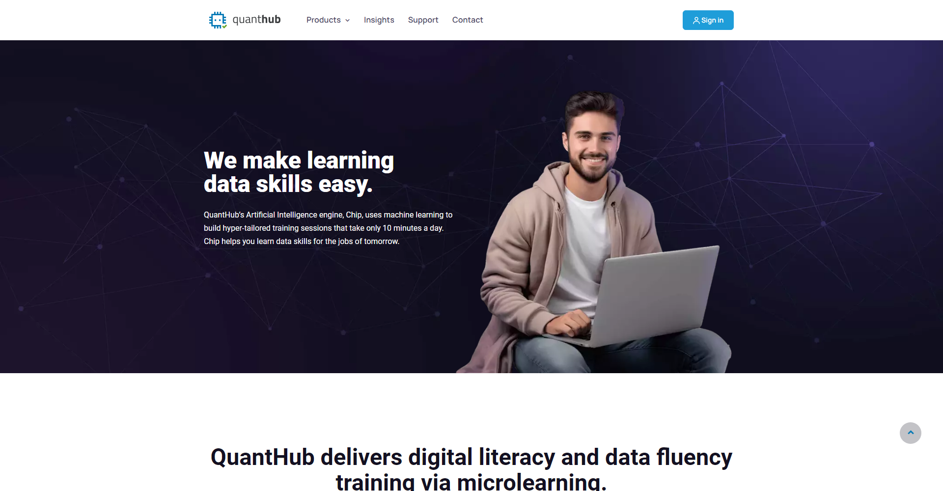 QuantHUB: AI-Powered Data Skills Training for Individuals & Businesses ...