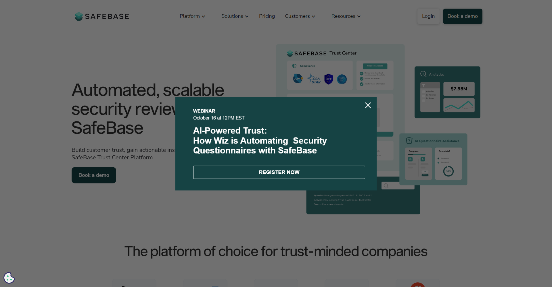Safebase Streamline Security Reviews Boost Trust With Ai Proaitools
