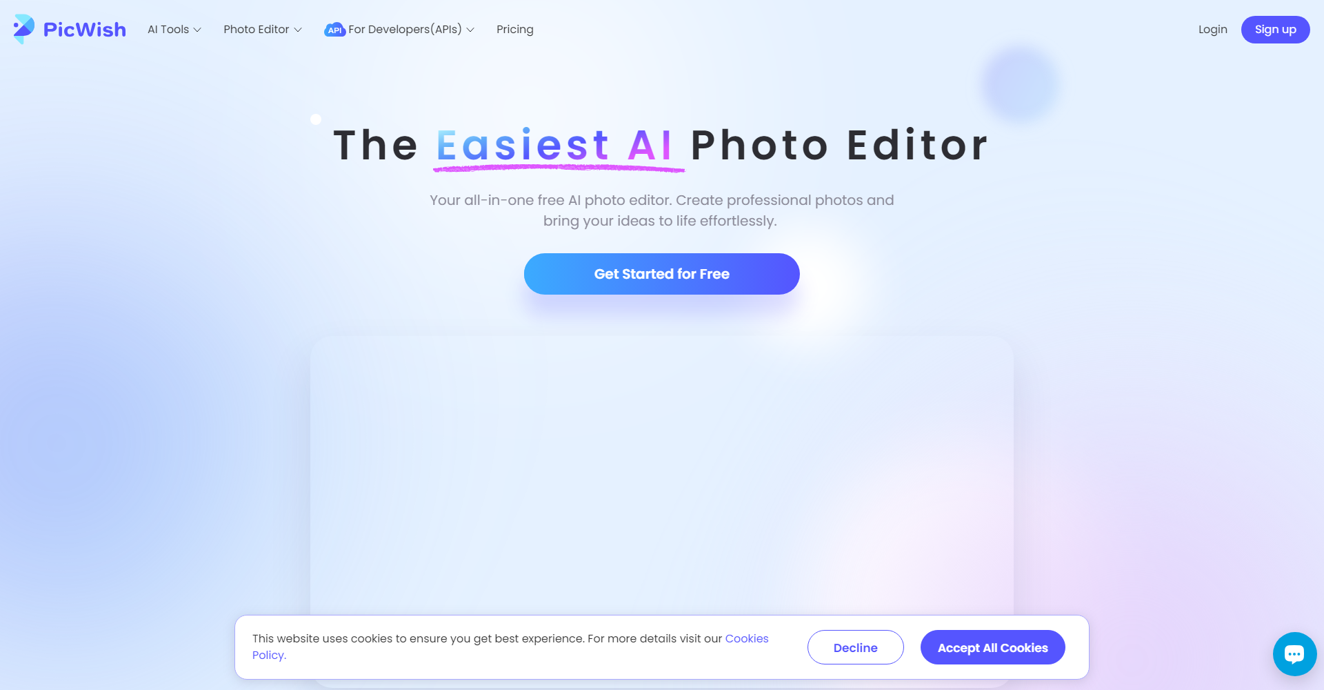PicWish: AI Image Editing Tool for Professionals & Hobbyists - Proaitools