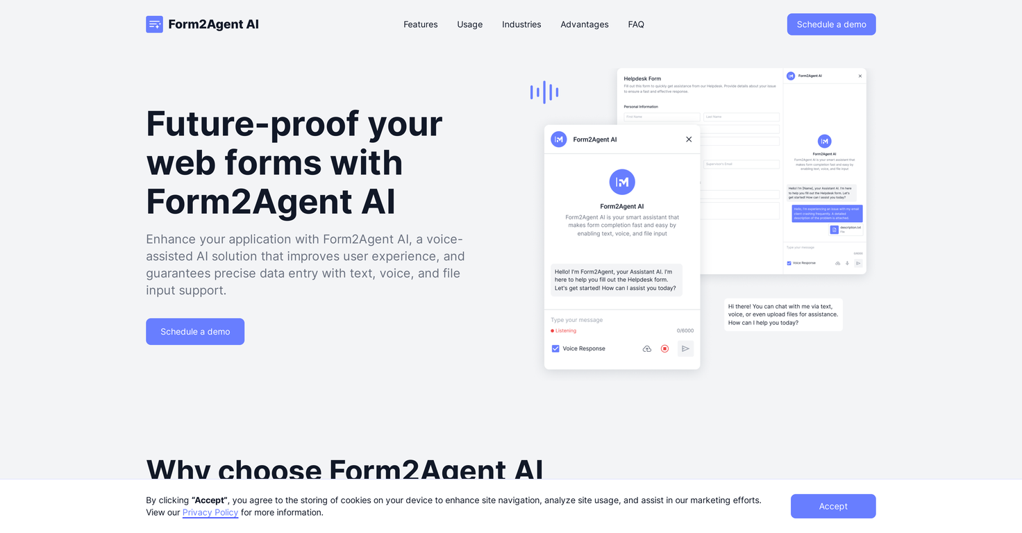 Form2Agent AI - Proaitools
